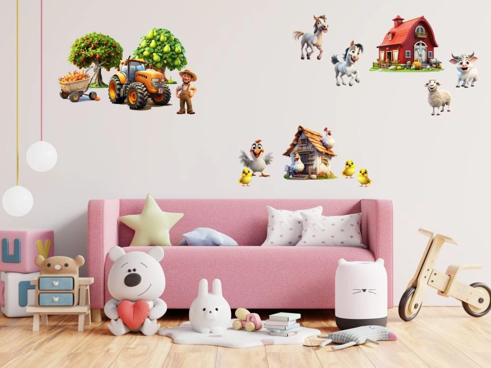 Wandtattoo Unsere Farm