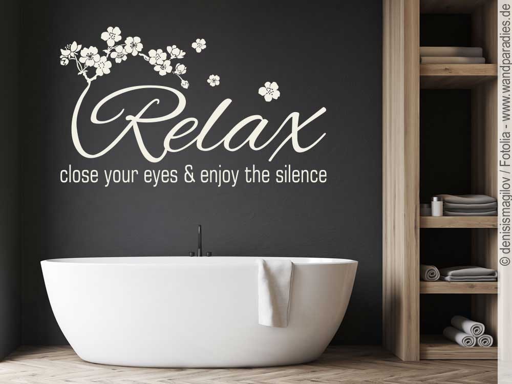 Wandtattoo Relax