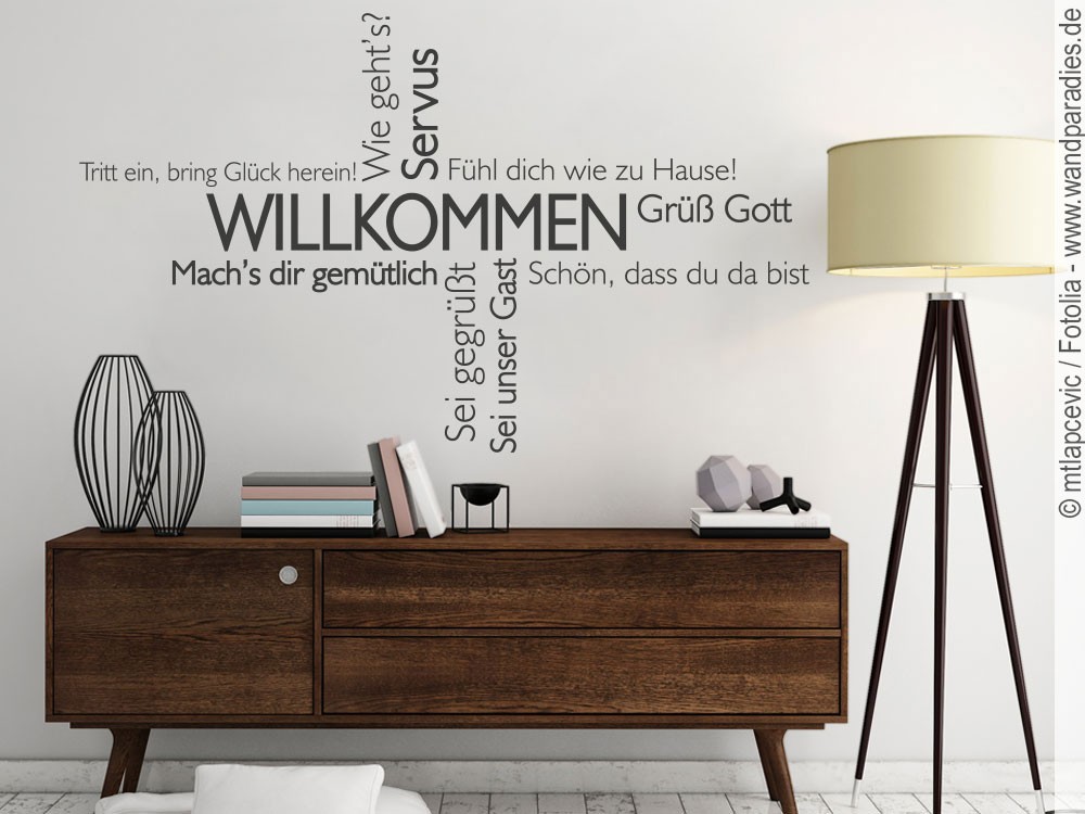 Wandtattoo Spruche Fur Den Flur
